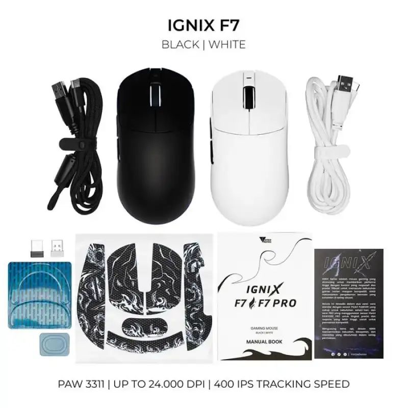 Promo Vortexseries Vortex Ignix Series Wireless Gaming Mouse 3in1 ...