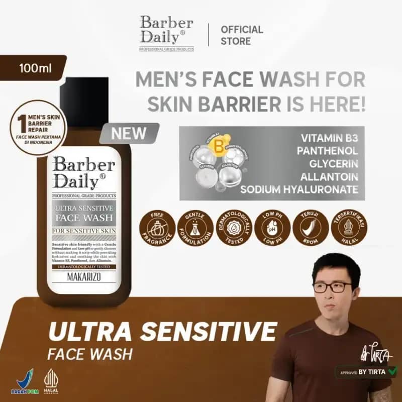 Barber Daily Face Wash Gratis Ongkir 🏷️ Harga Murah Juni 2026