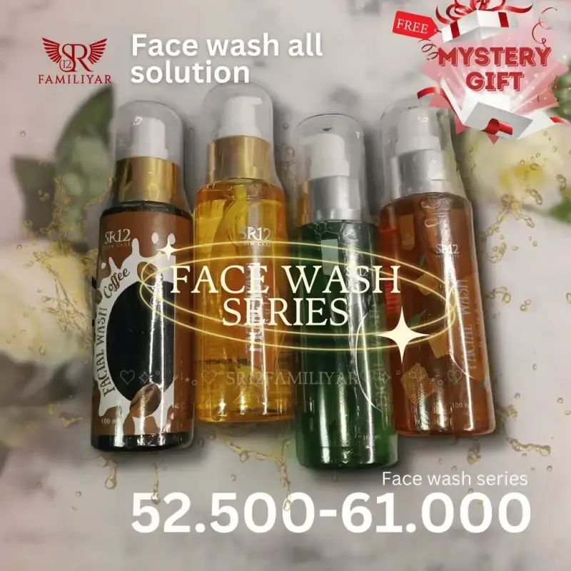 Promo Facial Wash Sr12, Sabun Muka Pria, Sabun Muka Berjerawat ...