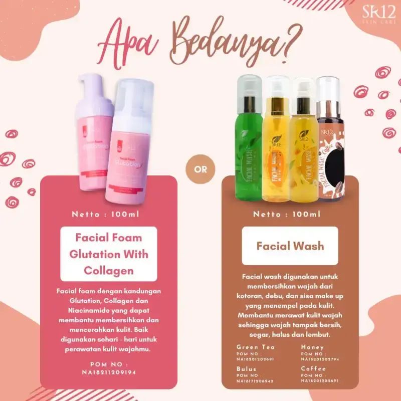 Promo Facial Wash Sr12, Sabun Muka Pria, Sabun Muka Berjerawat ...