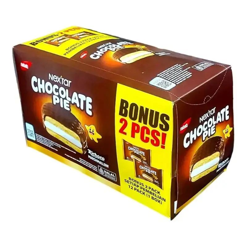 Jual Nabati Nextar Chocolate Pie / Cheesecake Pie [1 Box Isi 12 X 26g ...