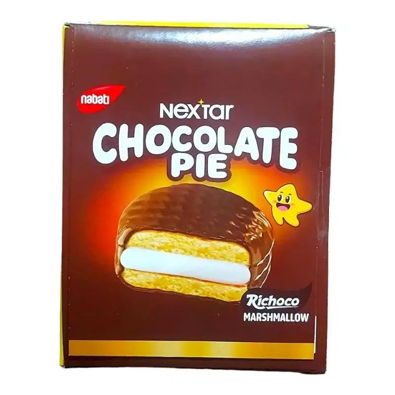 Jual Nabati Nextar Chocolate Pie / Cheesecake Pie [1 Box Isi 12 X 26g ...