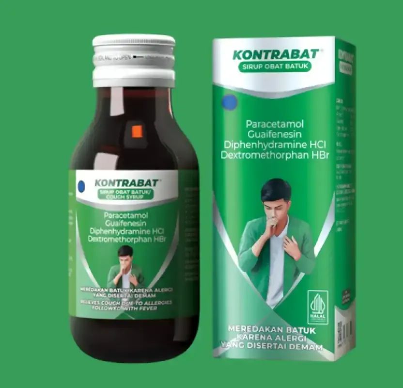Promo Kontrabat 60ml | Obat Batuk, Batuk Berdahak, Batuk Kering ...