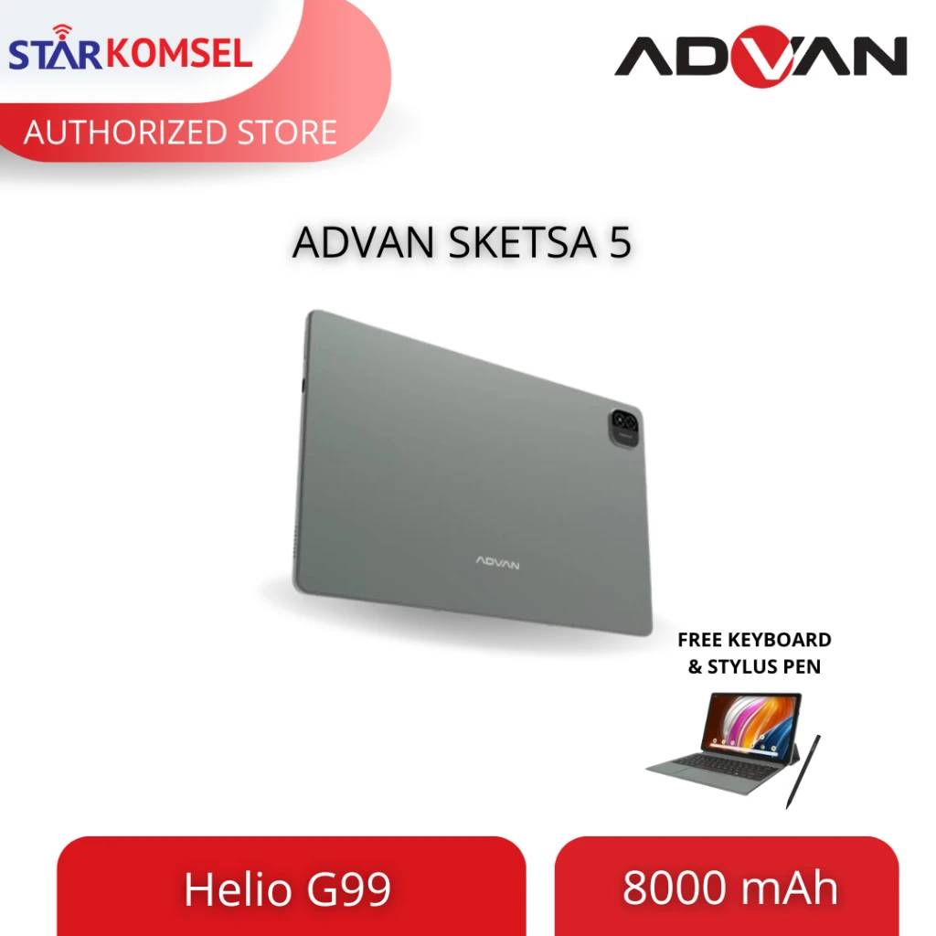 Jual Tablet Advan Sketsa 5 Lte 8/128 Garansi Resmi Advan Indonesia Di ...