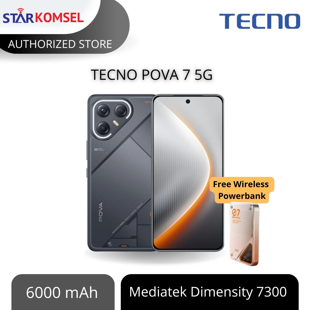 Jual Hp Tecno Pova 7 5g 8/128 | 8/256 Nfc Garansi Resmi Tecno Indonesia ...