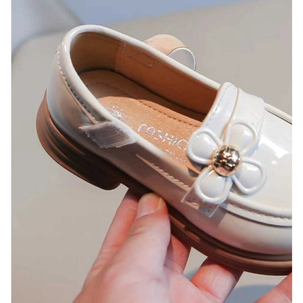 Promo Sepatu Loafers Anak Perempuan Model Korea Simple Anti Slip Nyaman ...