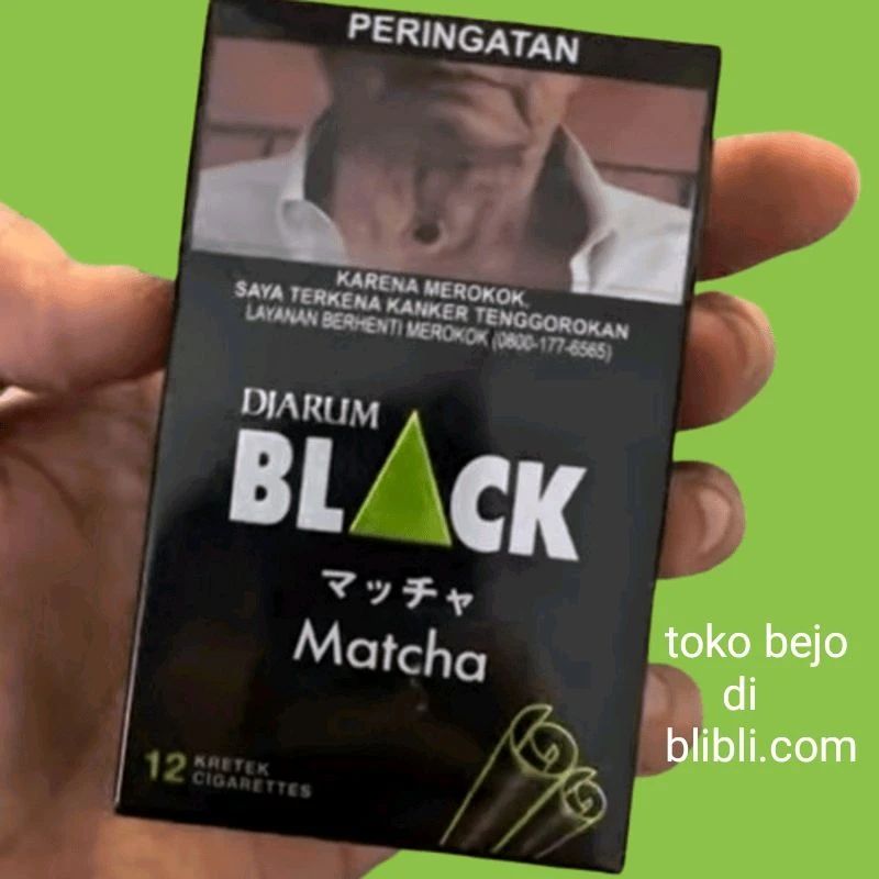 Jual Rokok Djarum Black Matcha 12 Wraps Kretek (per Slop) Di Seller ...