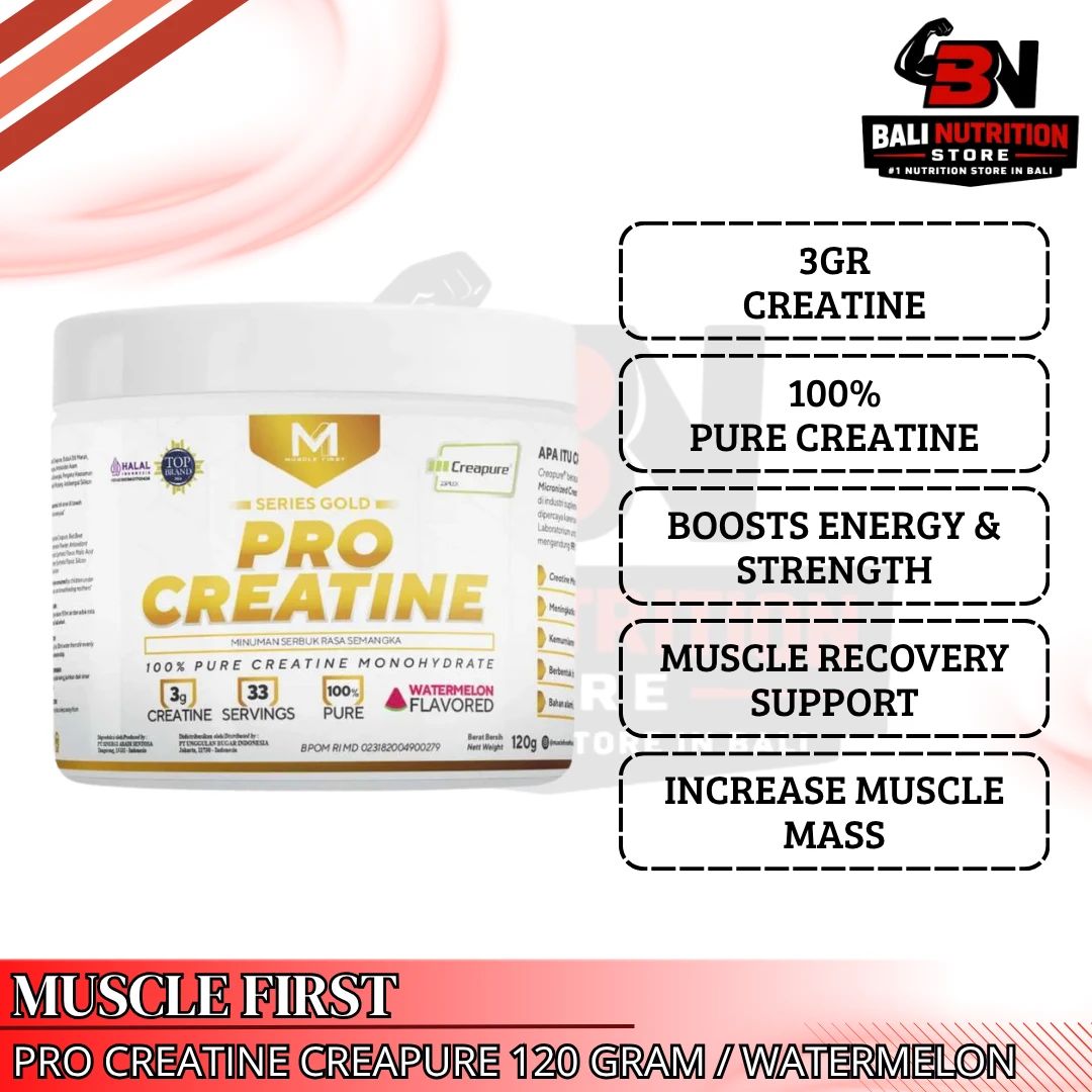 Jual Muscle First Pro Creatine Creapure Creatine Monohydrate M1 33 ...