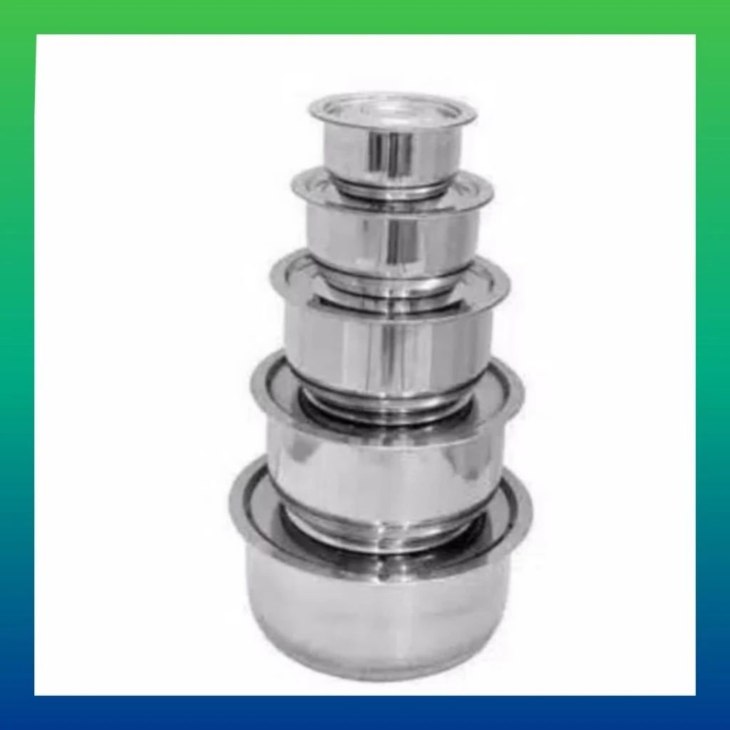 Jual Set Panci Stainless Steel 5 Susun Dengan Desain Praktis Dan Mudah ...