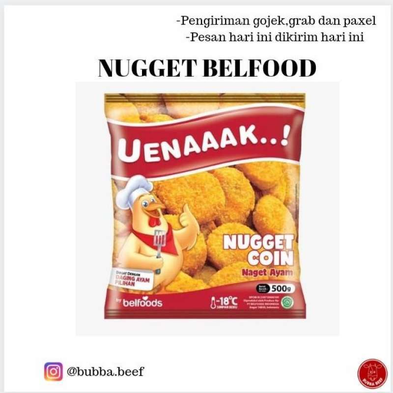 Jual Nugget Belfood 500gr/nugget Belfoods#nugget#makanan Beku# ...