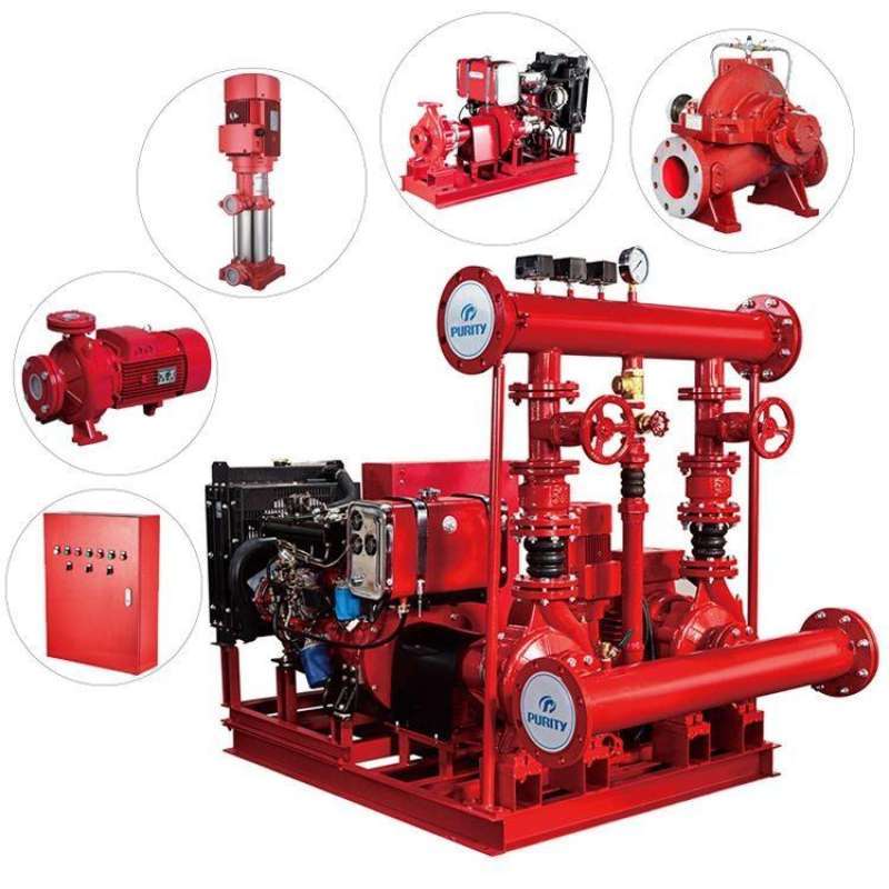 Jual Hydrant Fire Fighting Pump Electrical Motor With Panel Pompa ...