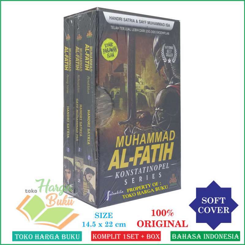Promo Komik Muhammad Al-Fatih Jilid 1 2 3 (Original) - Paket lengkap 1 set Muhammad Al Fatih ...