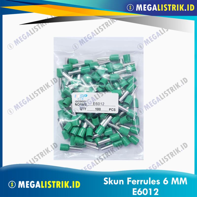 Jual Ksp Skun Ferrules 6 Mm / Skun Kabel Ferules 6mm / Insulated End ...