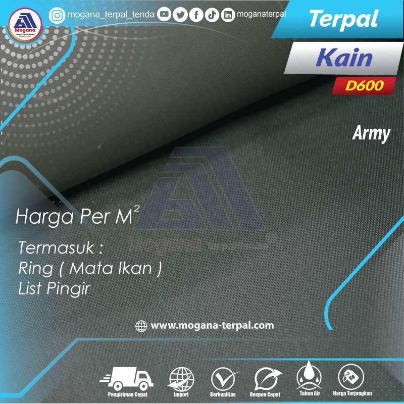 Jual Terpal Kain D600 di Seller moganaterpal - Pinangsia, Kota Jakarta ...