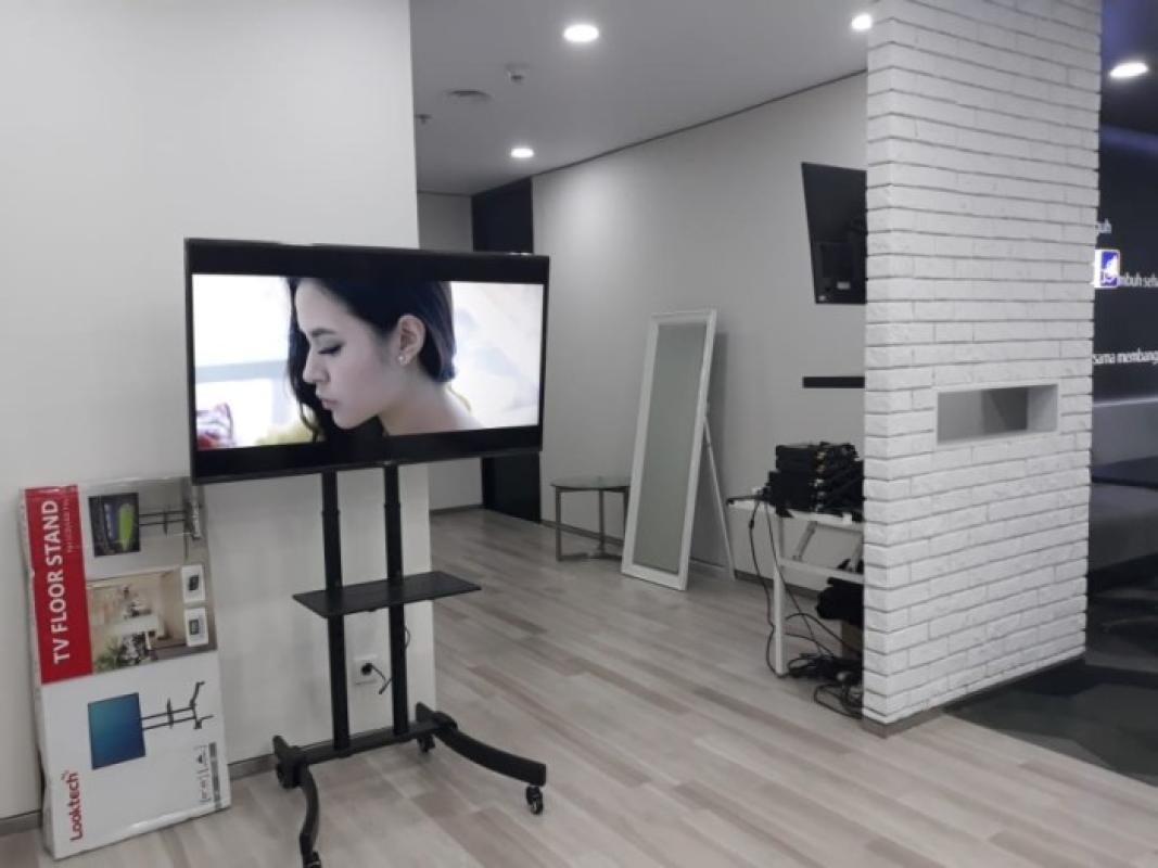 Jual Bracket Breket Brecket Tv Standing / Stand Tv Dorong 32-65 Di ...