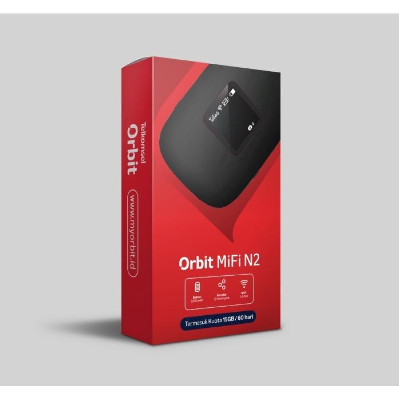Jual Telkomsel Orbit Mifi N2 Portable Modem Wifi 4g High Speed Free ...
