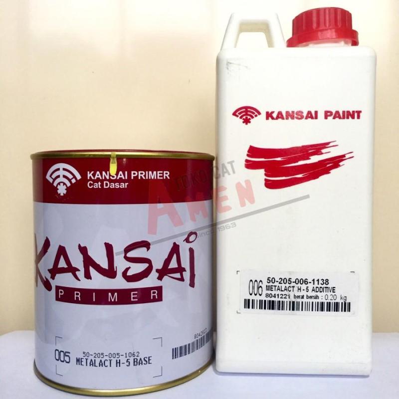 Jual Kansai Primer Metalact H-5 Base + Additive / Cat Dasar Aluminium ...