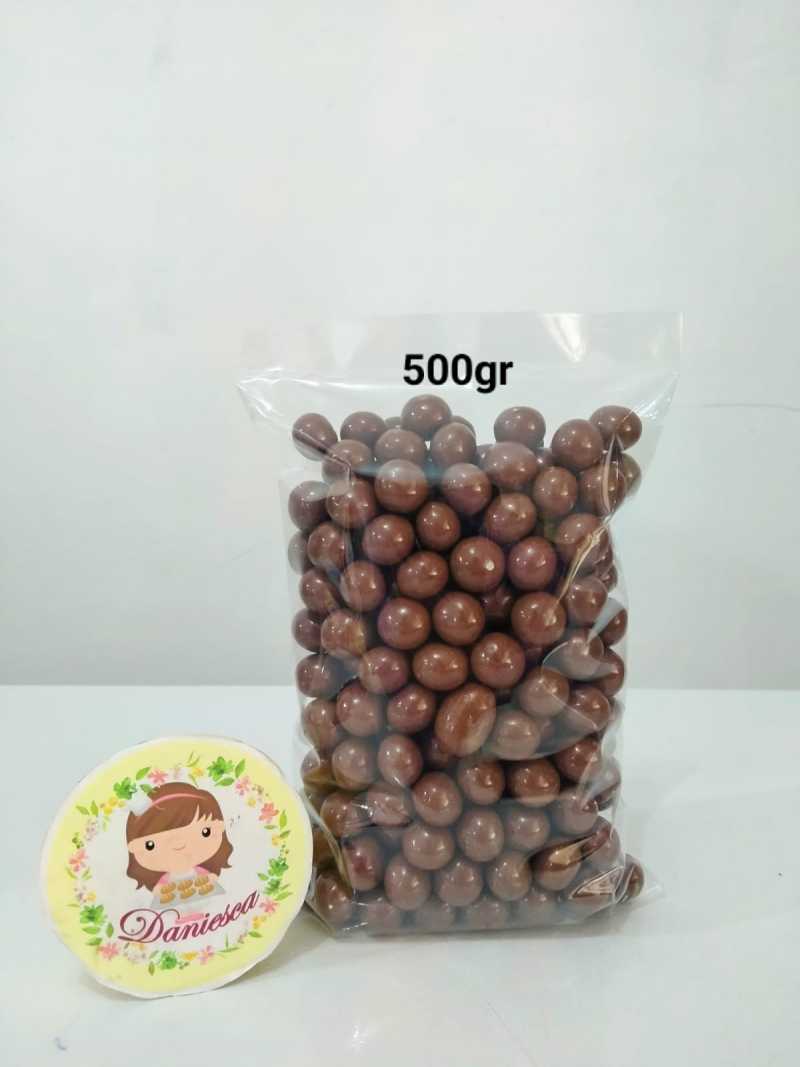 Jual 500gr Coklat Scandia Choco Biz Milk - Coklat Isi Biskuit Chocoball ...