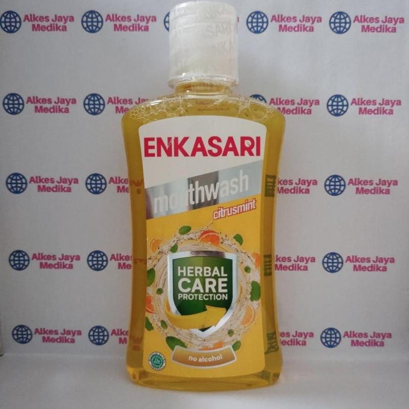 Jual Enkasari Mouthwash 250 Ml 1karton - Freshmint Di Seller Alkes Jaya ...