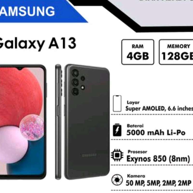 Jual Samsung A13 4 128 Second Spesifikasi Original, Murah & Diskon ...