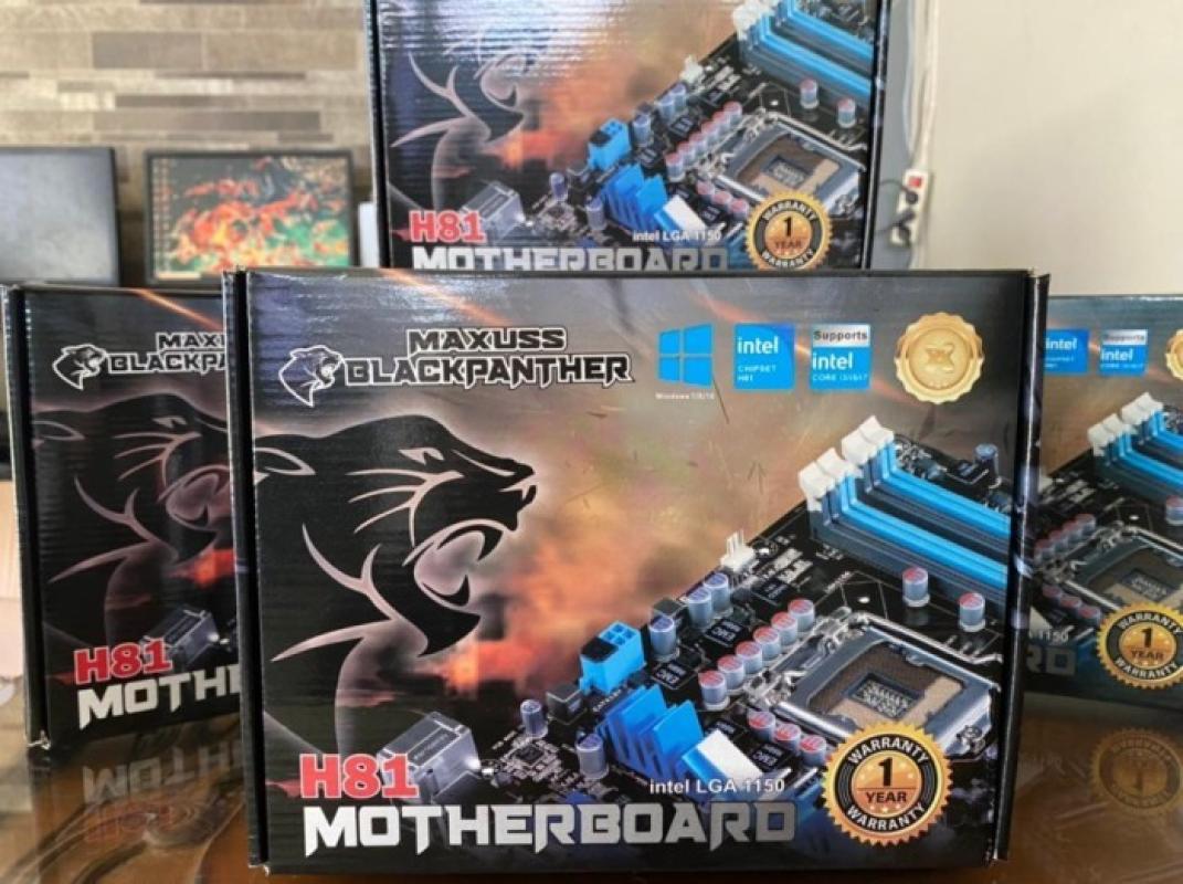 Jual Black Panther H81 Socket LGA 1150 (H81, DDR3, SATA3) di Seller ...