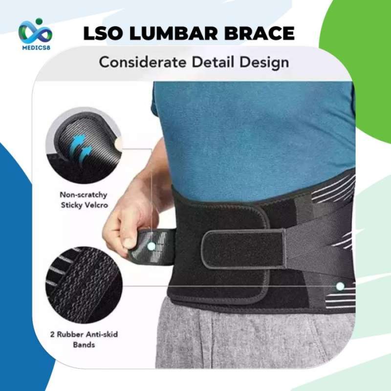 Promo Lso Lumbar Brace / Lumbar Support Diskon 2% Di Seller Medics8 ...