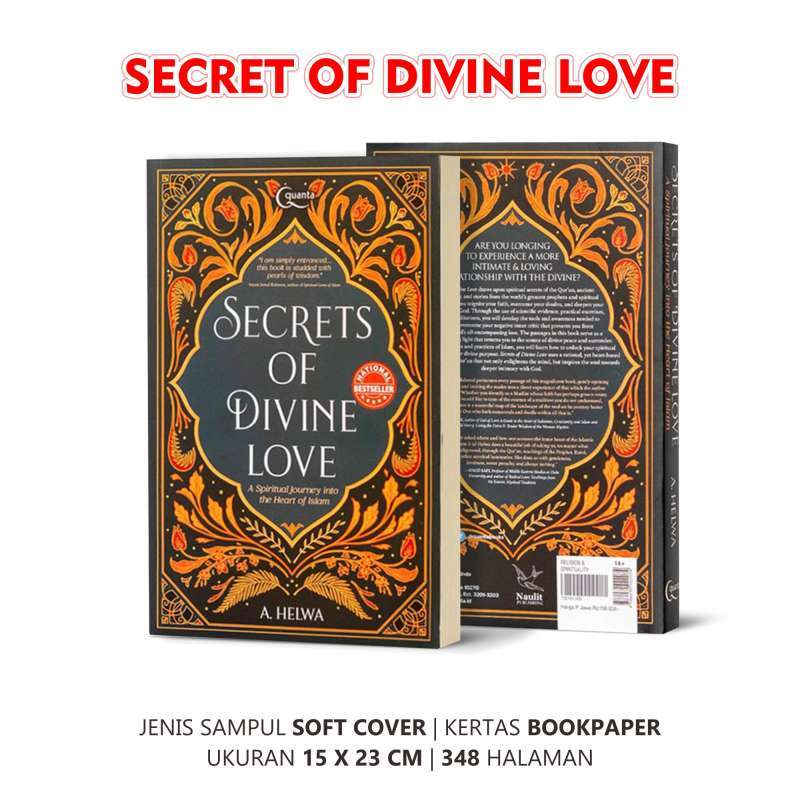 Jual Buku Novel Terjemahan Secret of Divine Love Edisi Bahasa Indonesia ...