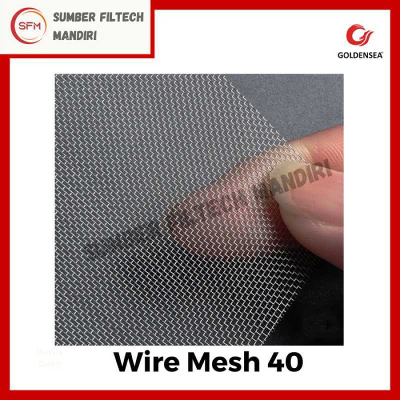 Promo Wire Mesh Ss 304 (Lebar 1.5M) #30, 40, 50, 60, 80 / Saringan ...