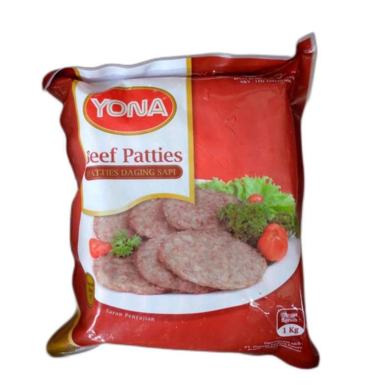 Jual Yona beef patties 1 kg di Seller RSB Frozen Food Banjaran ...