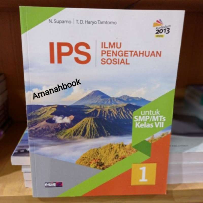 Jual Buku IPS Kelas 7 SMP K13 Revisi Penerbit Erlangga di Seller Ken ...