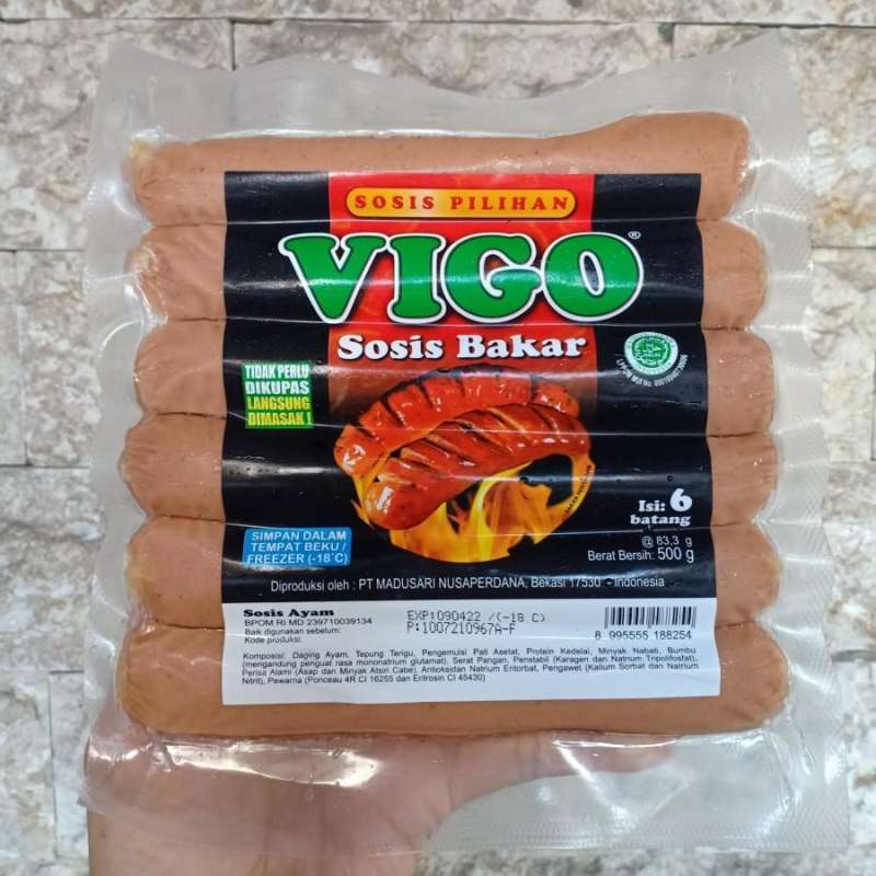 Sosis Bakar Jumbo Vigo Gratis Ongkir 🔥 Harga Murah Februari 2026