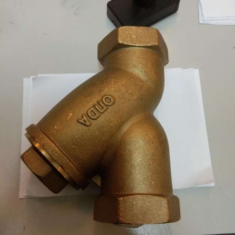Jual Y Strainer Kuningan Drat 1 1/4 Inch Onda Original Di Seller Maju ...