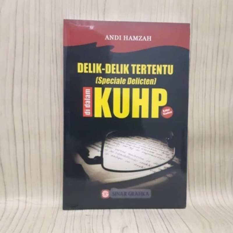 Promo Buku DELIK - DELIK TERTENTU (SPECIALE DELICTEN) DI DALAM KUHP ED ...