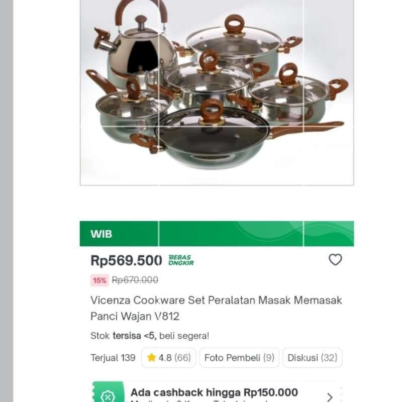 Ukuran Vicenza V812 Wheel