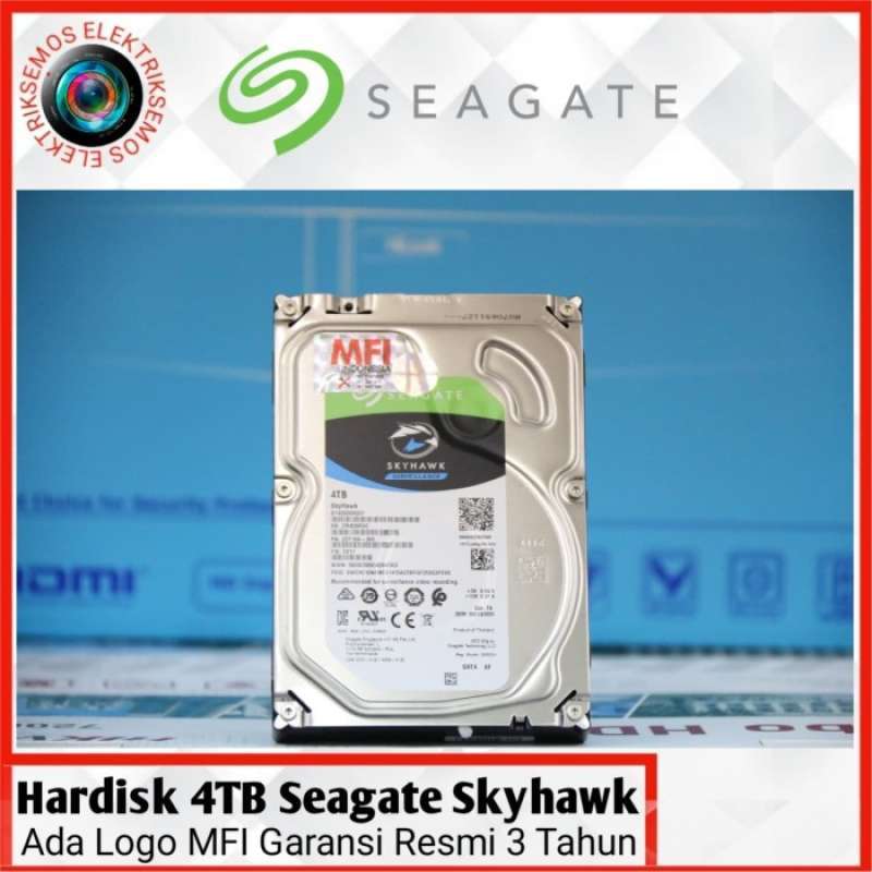 Promo Hardisk 4 TB seagate sky hawk RESMI INDONESIA Diskon 23% di ...