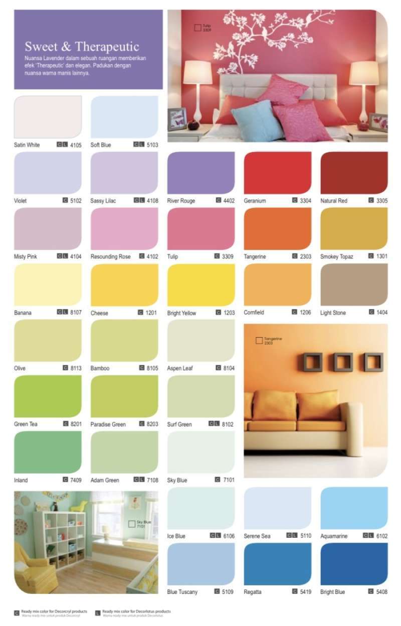 Jual Propan Decorcryl Di-400 Warna Tinting / Oplos Cat Tembok Interior ...