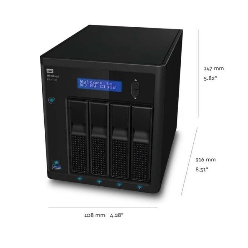 Promo WD My Cloud Pro Series PR4100 24TB NAS Diskon 23% di Seller Tikno ...