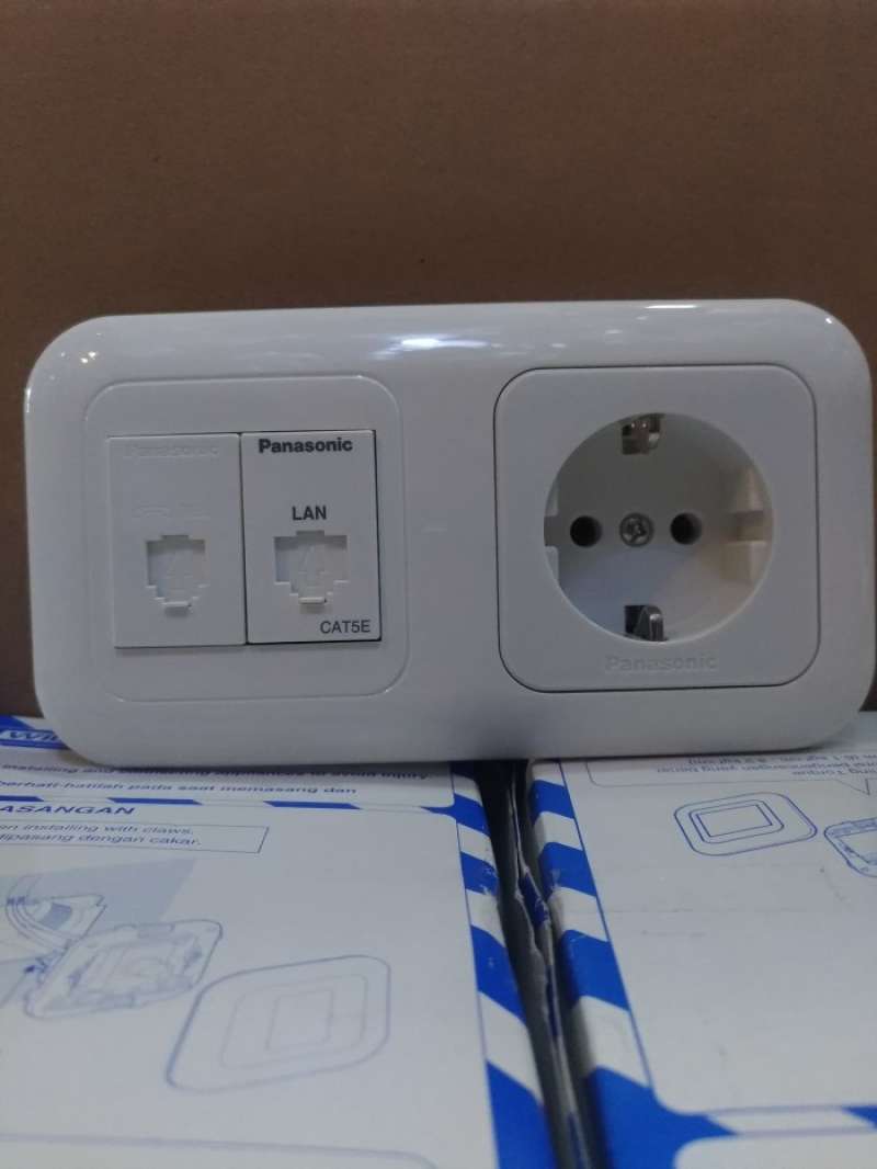 Promo STOP KONTAK NON CP + SOCKET DATA NETWORK&TLP PANASONIC WIDE ...