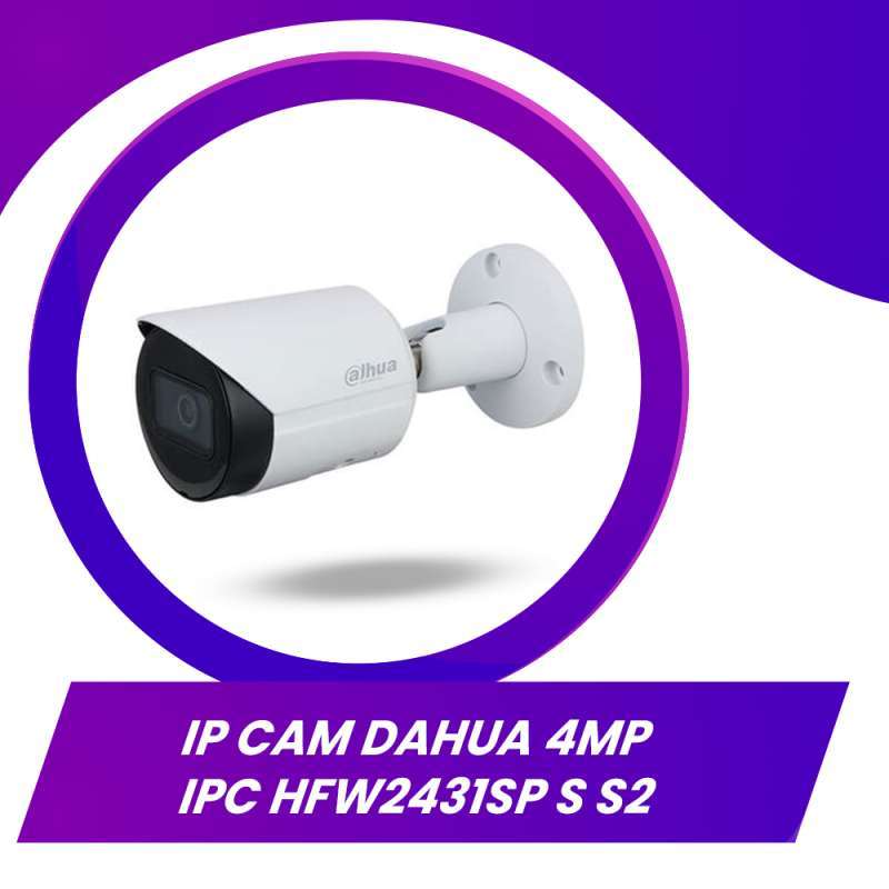 Jual IP CAM DAHUA IPC HFW2431SP S S2 BULLET 4MP di Seller BANDAR MULTI TEKNOLOGI - Genteng, Kota ...