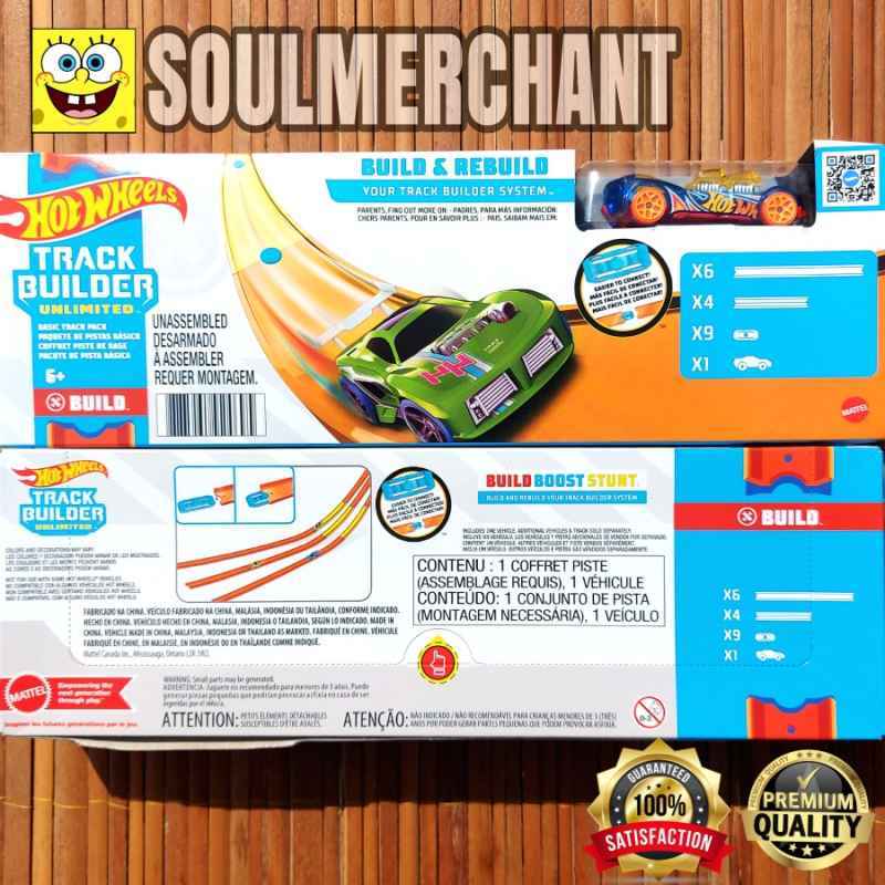 Jual HOTWHEELS TRACK BUILDER UNLIMITED BASIC TRACK PACK - ORIGINAL MATTEL di Seller SouLMerchant ...