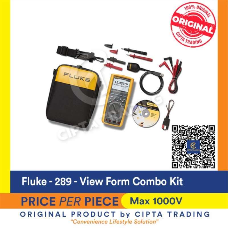 Promo Fluke 289 Flukeview Forms Combo Kit Diskon 23% Di Seller Restu ...
