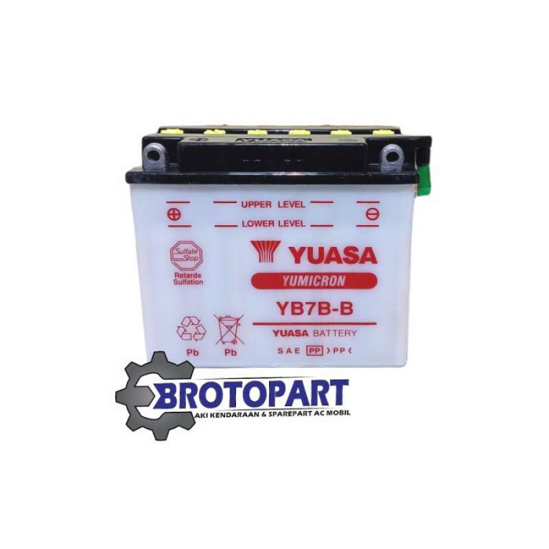 Promo Aki Accu Basah Yuasa Yb7B B/Gm7B 4B Motor Honda Tiger 2000, Tiger Revo Diskon 20% di ...