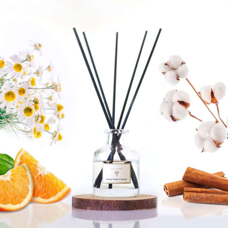 Promo Pristine Ivory Coast Cotton Reed Diffuser 50ml - Signature Series ...