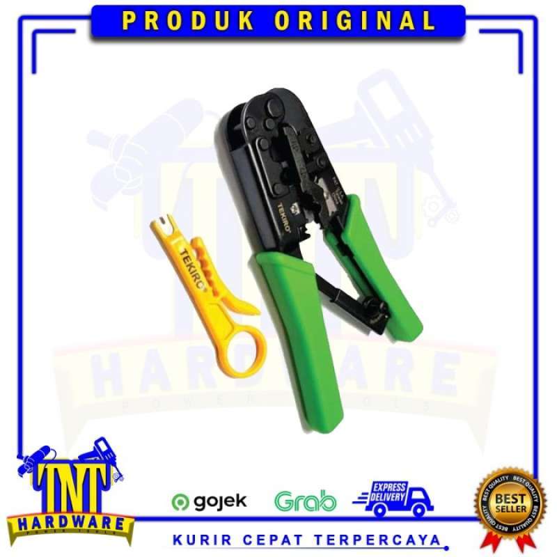 Promo Tang Crimping Rj45 / Rj11 / Plug Crimper 3 In 1 / Tekiro Tang ...