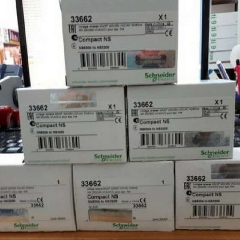 Promo SCHNEIDER SHUNT TRIP MX XF 33662 200-250V AC/DC BREAKER Diskon 23 ...