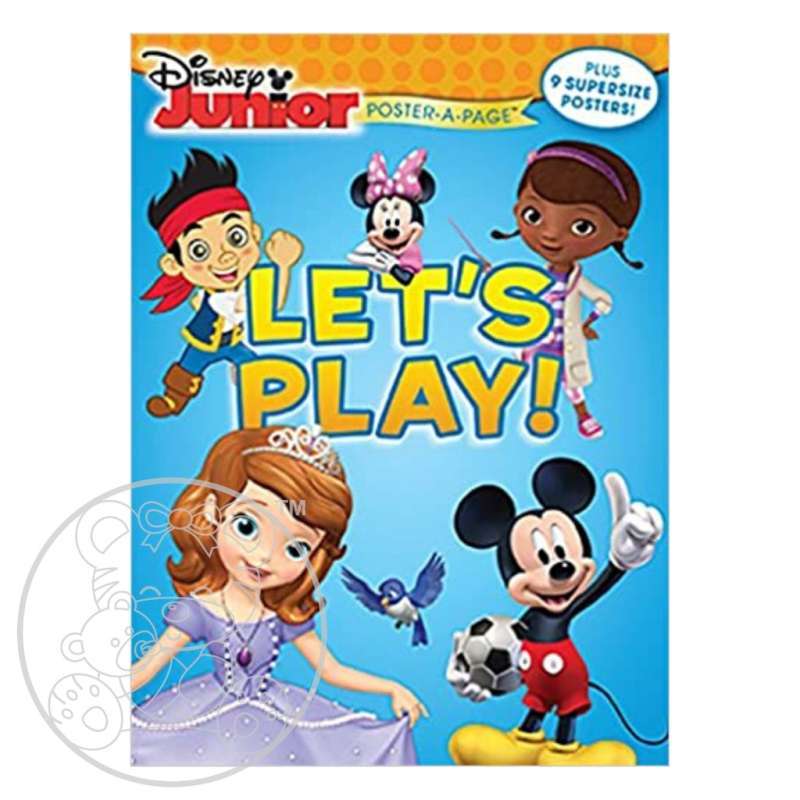 Jual Buku Anak Disney Junior Let's Play Doc McStuffins Plus 9 Supersize ...