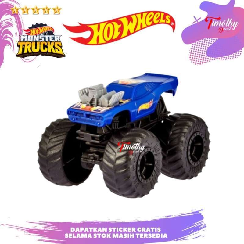Jual Hot Wheels Monster Trucks Truck Rodger Dodger Biru Mini 1/70 Di ...