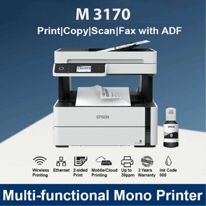 Jual Epson M3170 Printer Ecotank Monochrome Multifungsi Di Seller Itpro ...
