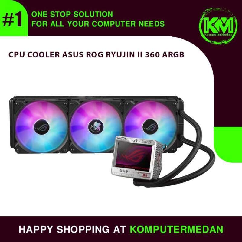 Jual CPU COOLER PC ASUS ROG RYUJIN II 360 ARGB di Seller KomputerMedan Official Store - Komputer ...