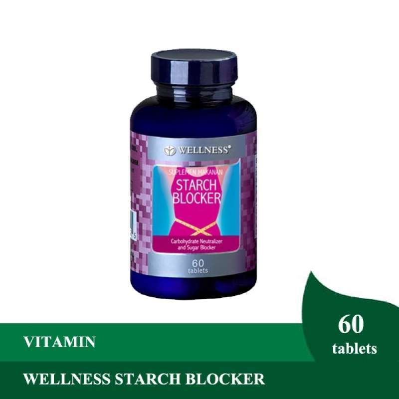 Promo Wellness Starch Blocker 60 Tablets Diskon 52% Di Seller Herbal ...